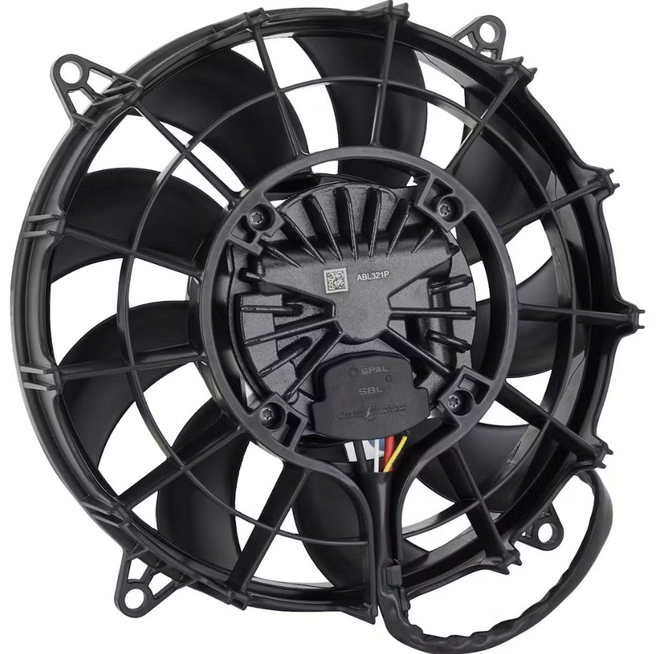 SPAL 10" Brushless Fan - Surface Mount (Plus Series) – Kaizen Speed, LLC