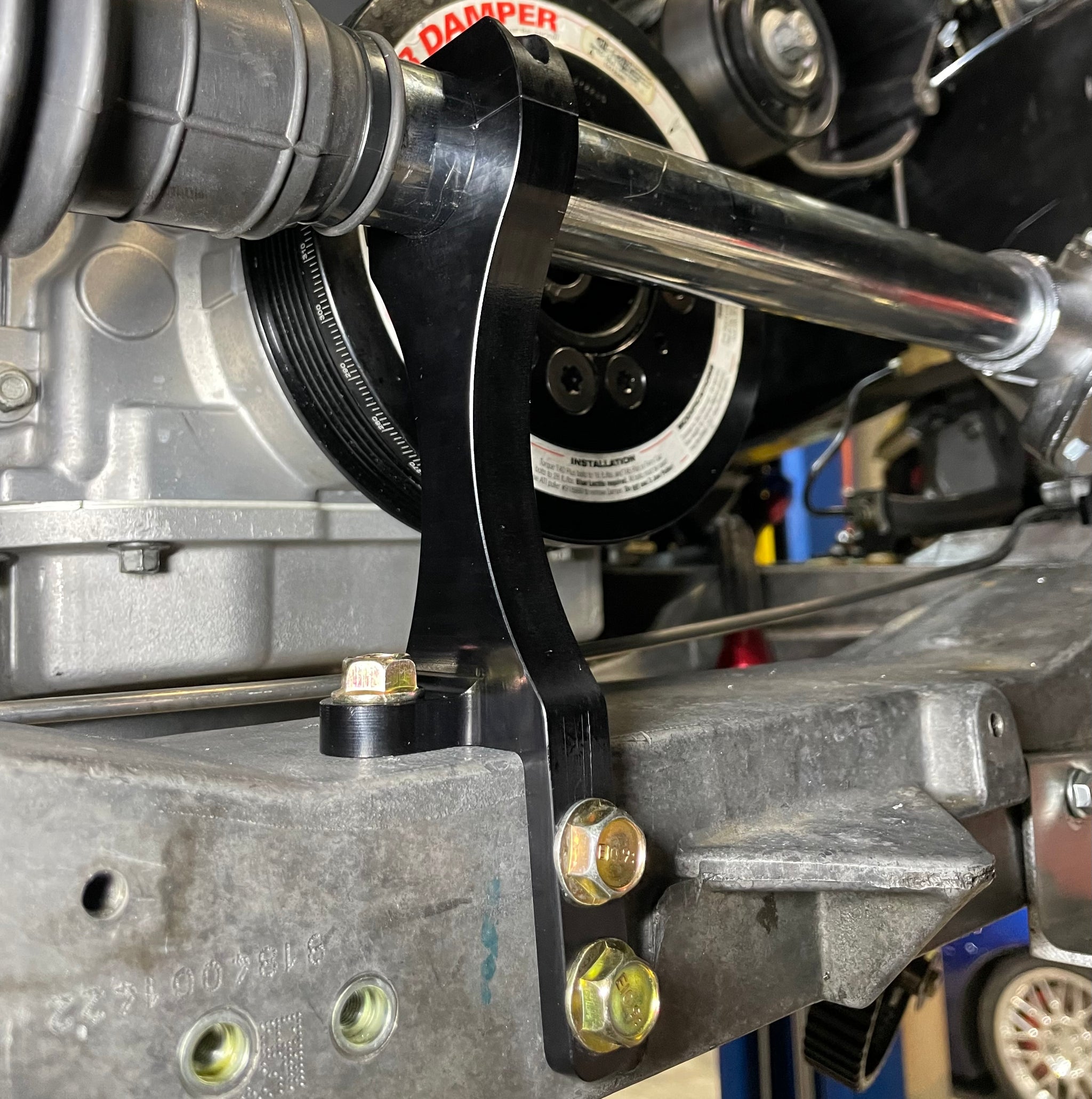 Bolt-In Mounts & TRZ C6 Corvette Manual Rack Kit Using C6 Factory Cros ...