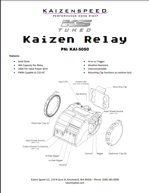 Downloads & Programming Guides – Kaizen Speed, LLC