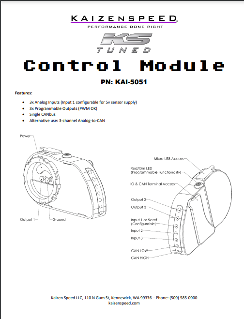 Downloads & Programming Guides – Kaizen Speed, LLC