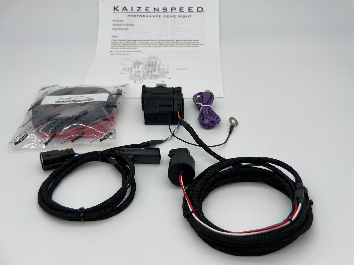 Kai-Yote Boost Ramp Controller + Aux Fuel Pump Activation (Coyote Must – Kaizen Speed, LLC